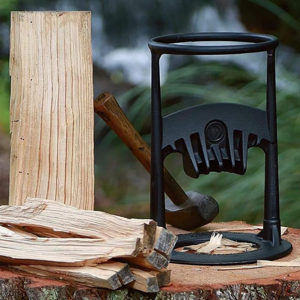 Log Splitter Steel Firewood Chopping Tool – EverBrightHome